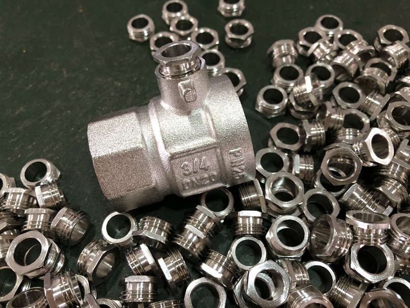 How a Brass Ball Valve Assembled, Brass Ball Valve Assembly Process ...